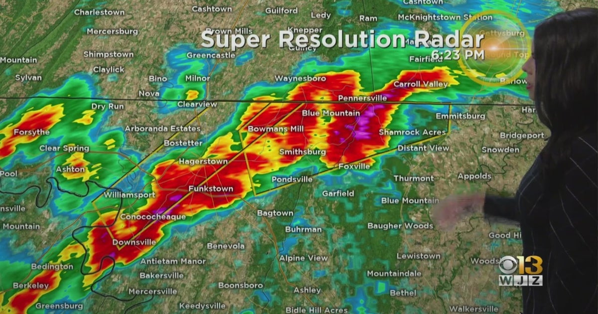 Maryland Weather: Severe Thunderstorm Warning Issued For Baltimore ...
