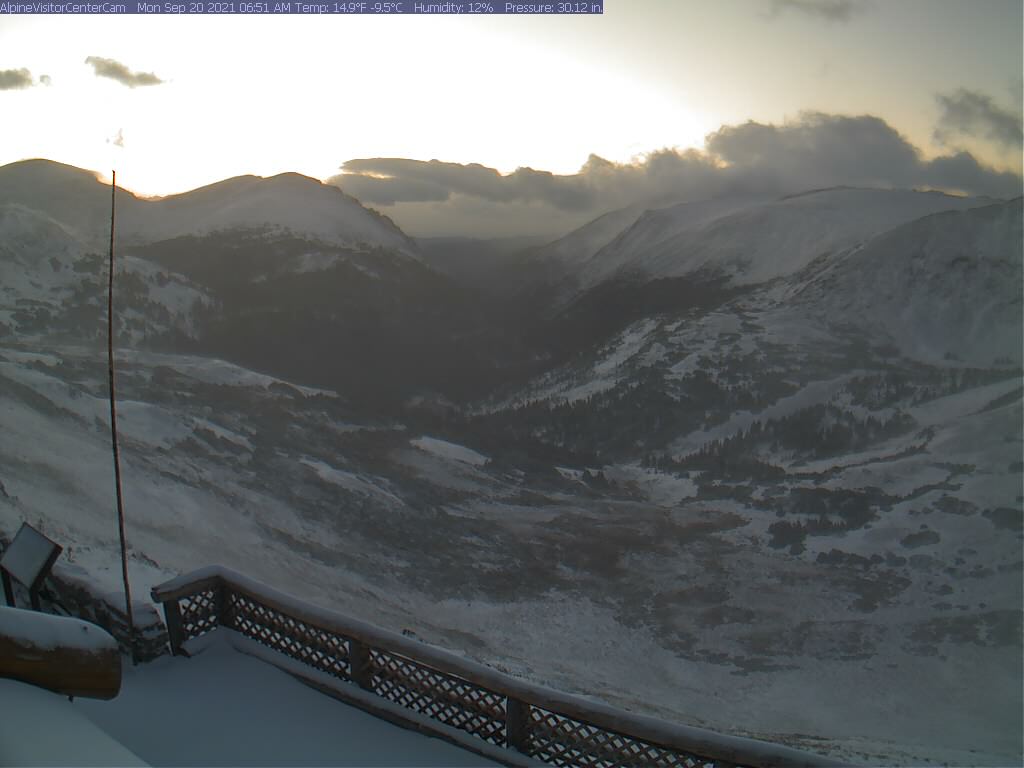 Summer Snow In The Colorado Mountains, Coolest Weather In Months For ...