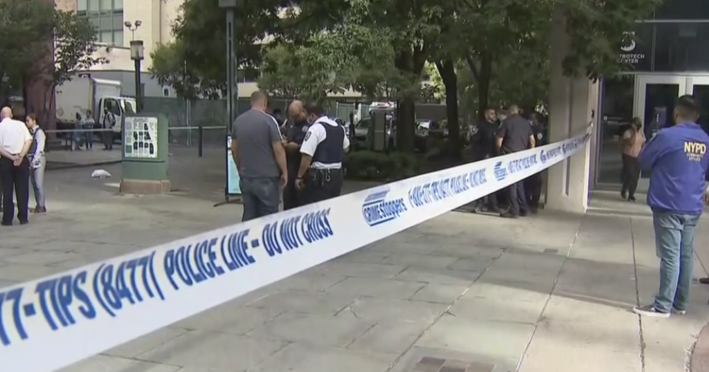 19-Year-Old NYU Student Hit With Stray Bullet On Brooklyn Campus - CBS ...