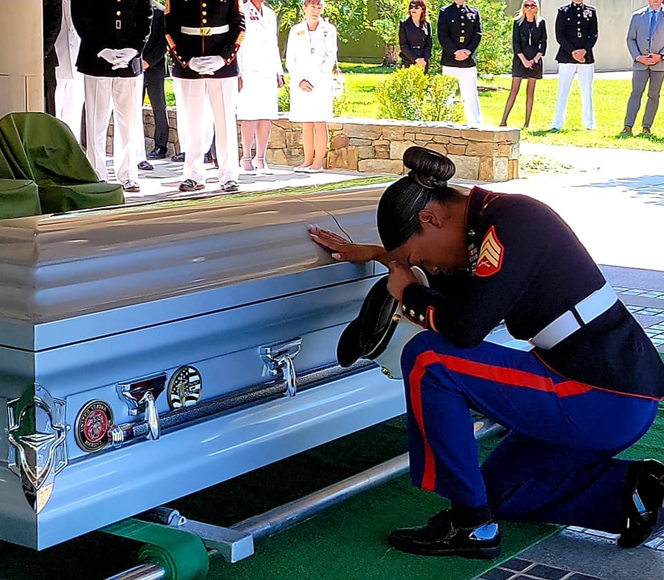 Sgt. Nicole Gee Laid To Rest At Arlington National Cemetery