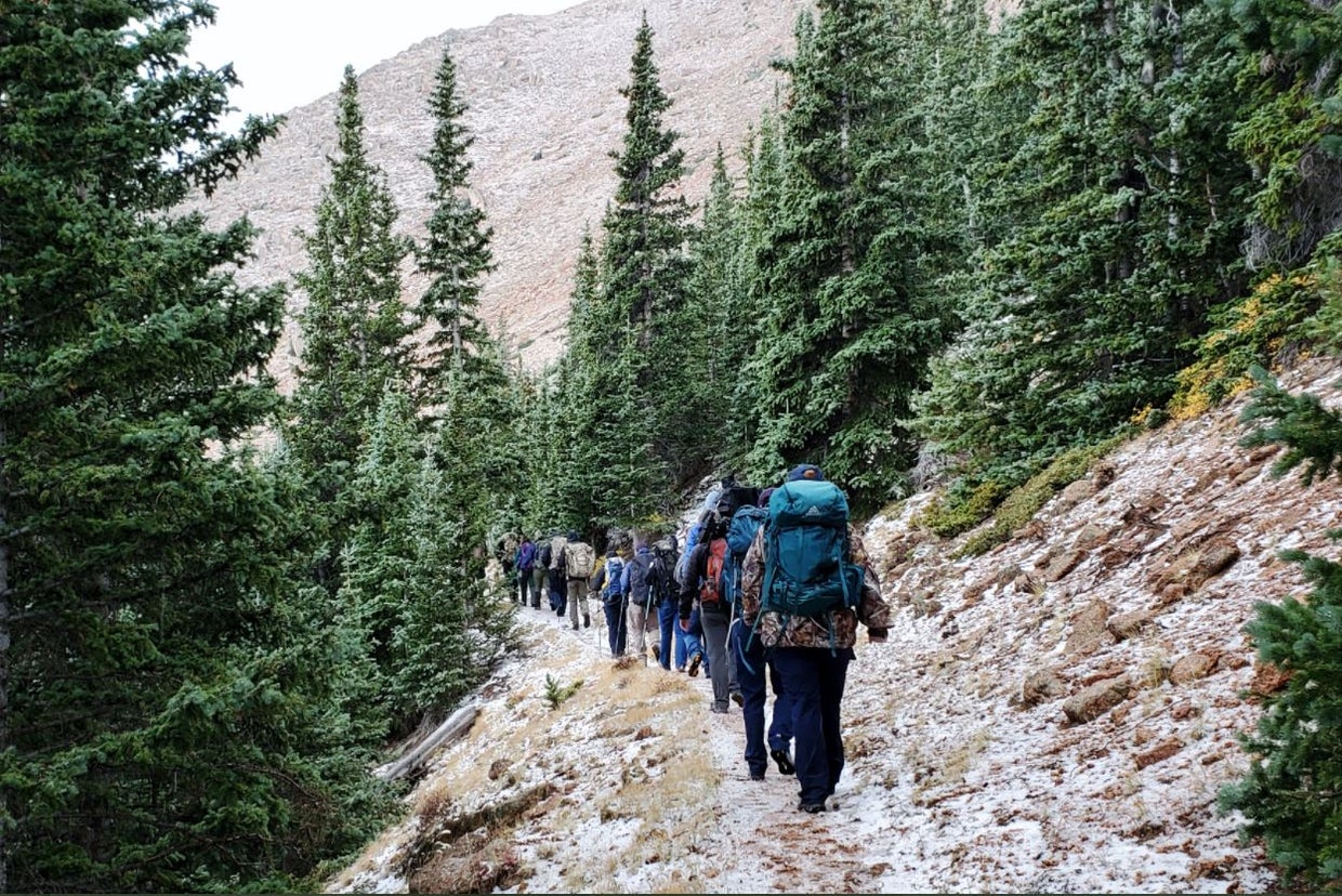 Parks And Wildlife Team Hikes Pikes Peak To Stock Unique Cutthroat ...