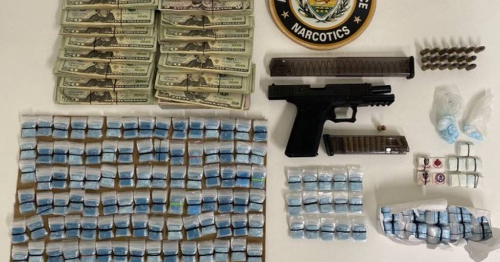 Police Seize More Than 1,500 Stamp Bags Of Suspected Fentanyl And ...