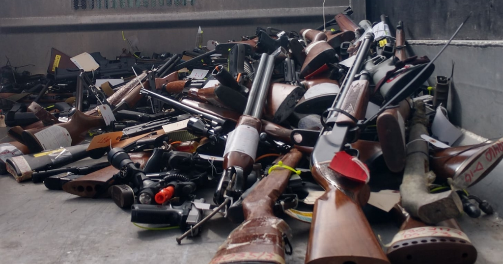 Allegheny County DA's Office Collects, Destroys Hundreds Of Guns - CBS ...