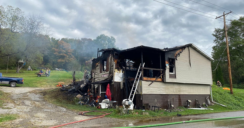 Family Unharmed But Loses Everything In House Fire In Armstrong County ...