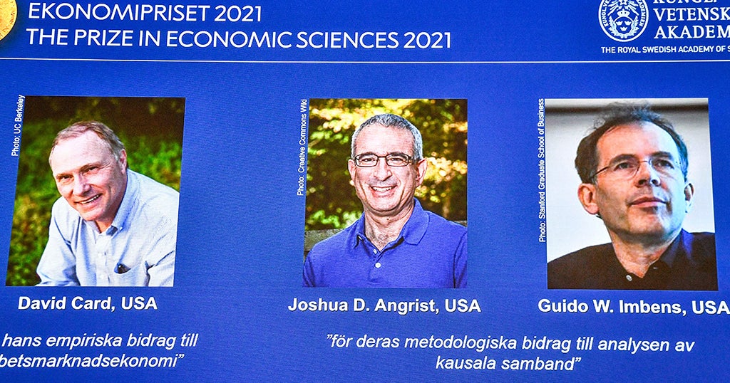 MIT Professor Joshua Angrist Shares Nobel Prize In Economics - CBS Boston