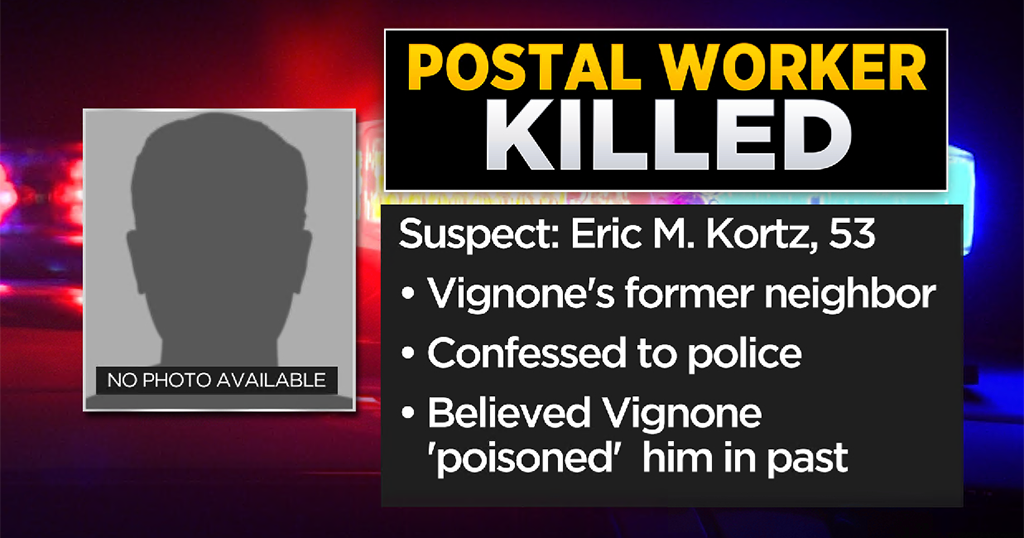 Eric Kortz, Man Accused Of Shooting, Killing Postal Worker, Appears ...