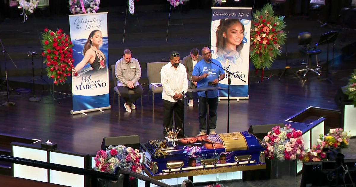 Hundreds Come Together To Celebrate The Life Of Miya Marcano - CBS Miami