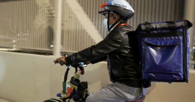 Food delivery workers face violence - CBS News