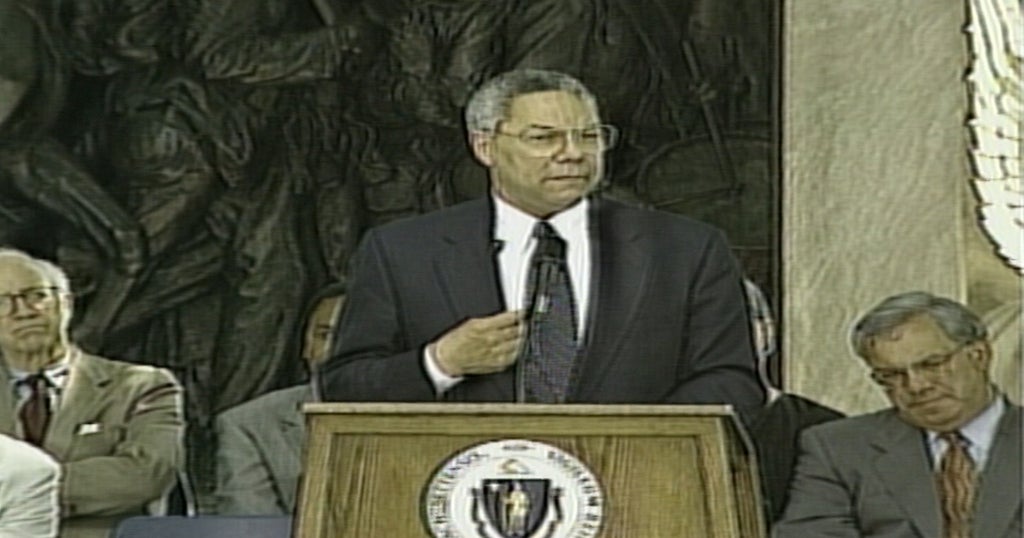 How Colin Powell Made An Impact In Massachusetts - CBS Boston