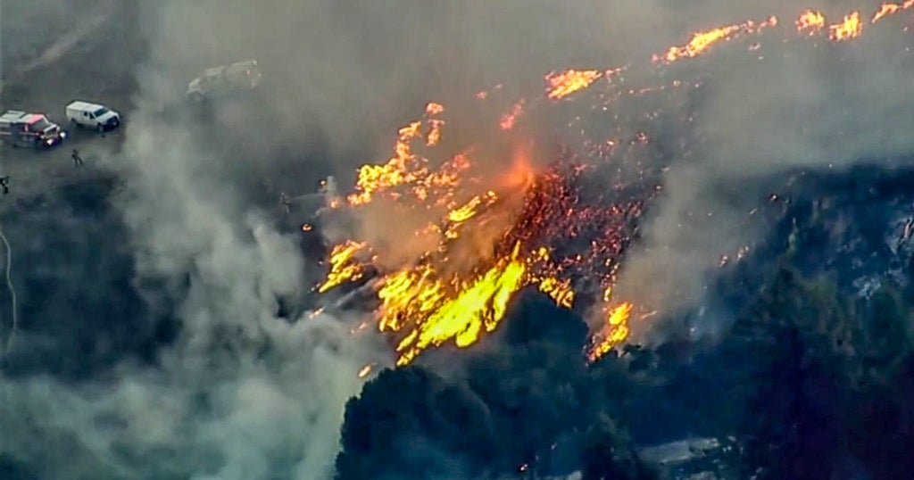 Rain Helps Firefighters Battling Estrada Fire In Santa Cruz County ...