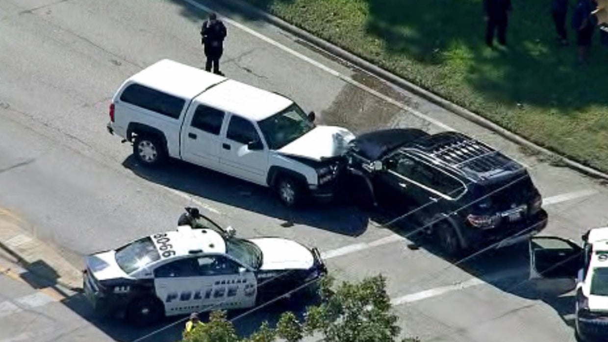 Dallas Police Chase Ends With Stolen Car Suspect In Custody No