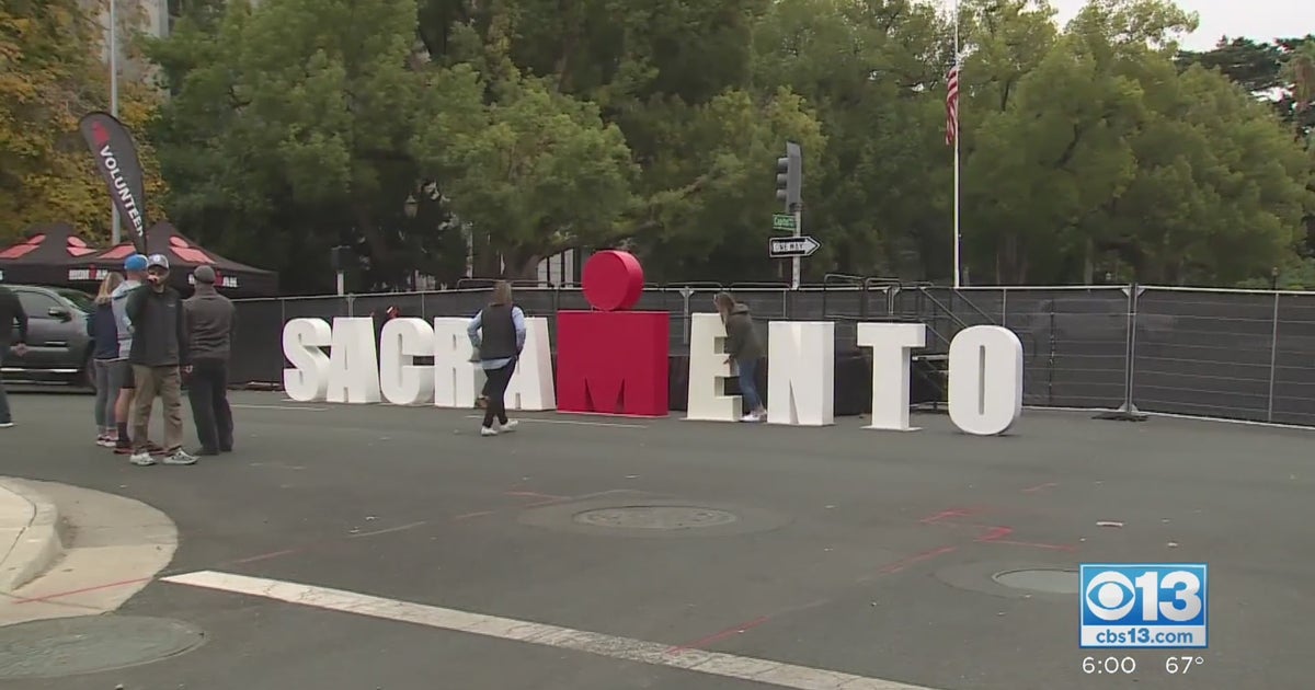 Downtown Sacramento Prepares For Ironman California - CBS Sacramento