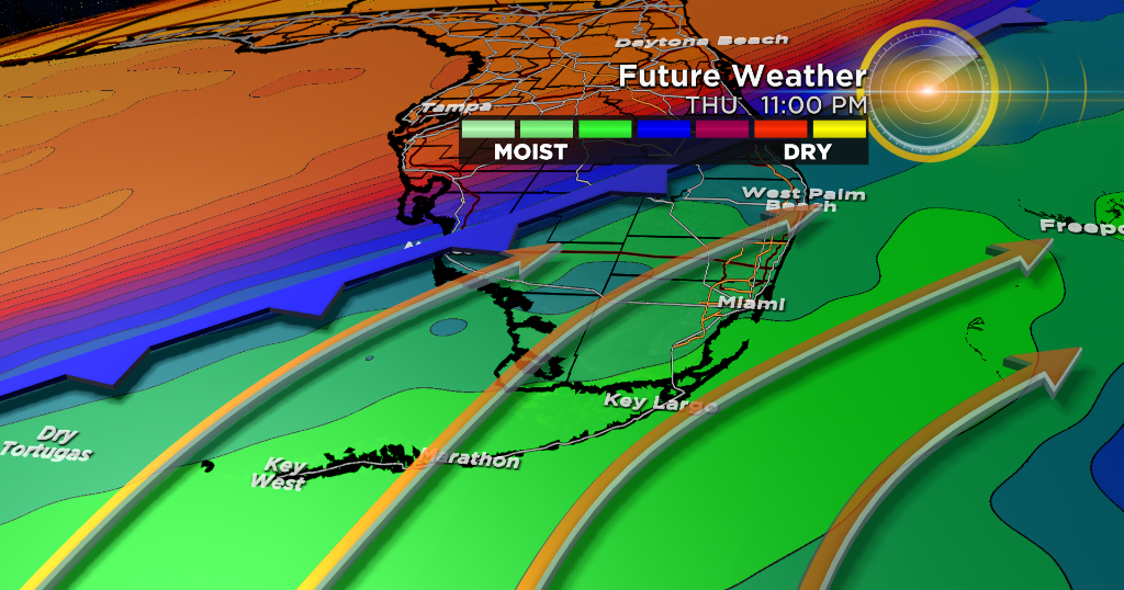 Miami Weather: If You Blinked, You Missed It; First Of Two Cold Fronts ...