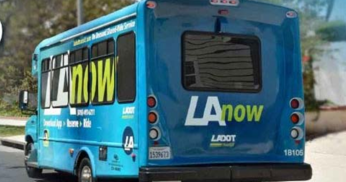 LADOT On-Demand Transit Services Returns On Westside With Free Rides ...