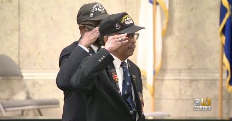 Baltimore City Marks Veterans Day With Ceremony At War Memorial ...