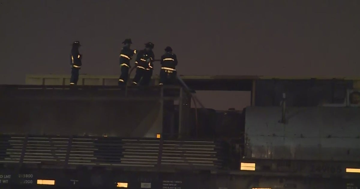 Railcar Catches Fire In Stockton, Crews Expect It To Smolder For ...