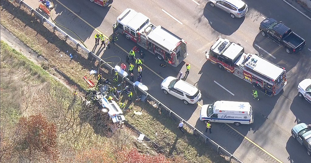 Wheelchair Van Involved In Rollover Crash On I-95 In Dedham; 4 Injured ...