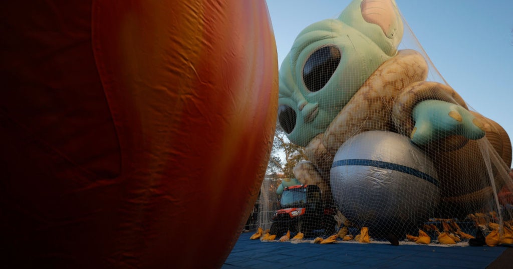 Macy's Thanksgiving Day Parade Balloon Inflation Tradition Returns
