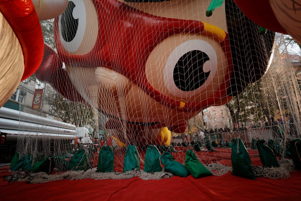 Macy's Thanksgiving Day Parade Balloon Inflation Tradition Returns