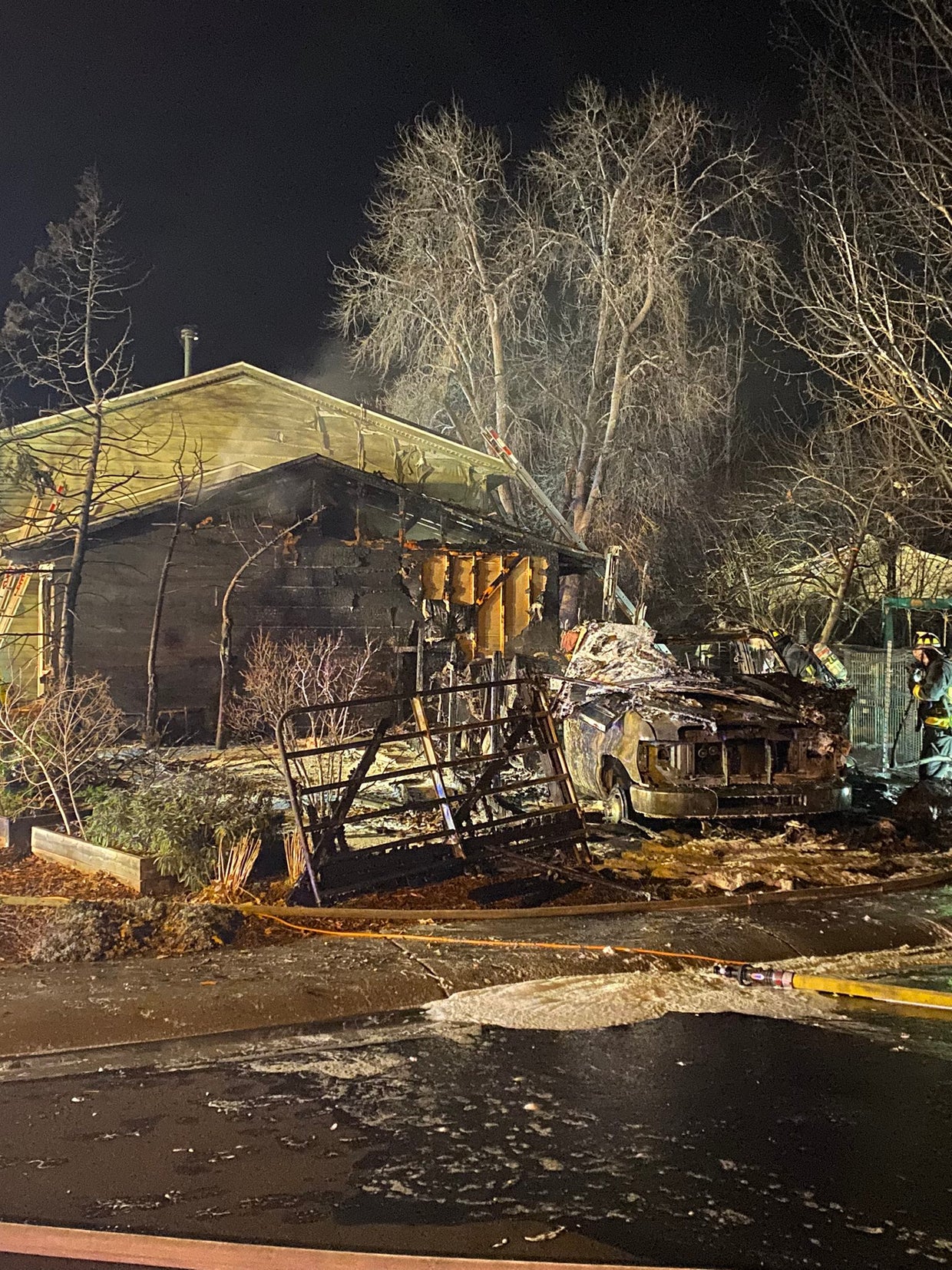Fort Collins Home Destroyed By Fire Early Saturday - CBS Colorado