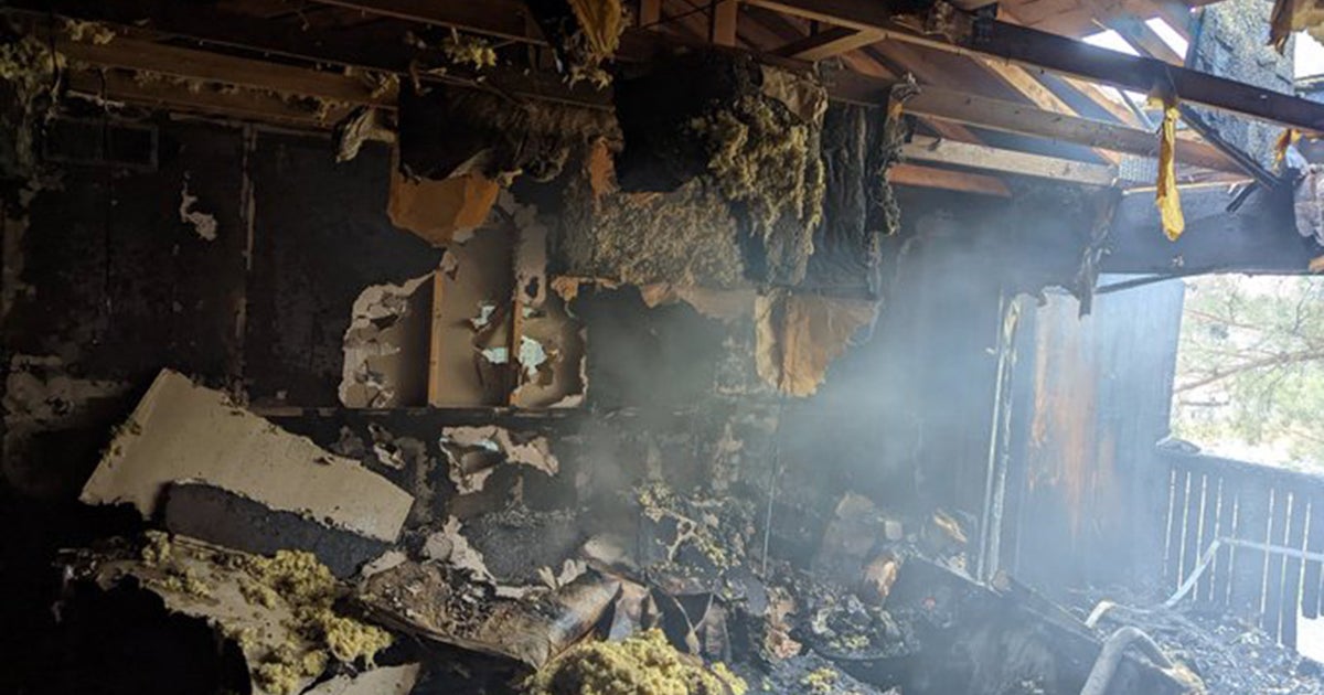 1 Unit Destroyed, 2 Others Damaged In Apartment Complex Fire - CBS Colorado