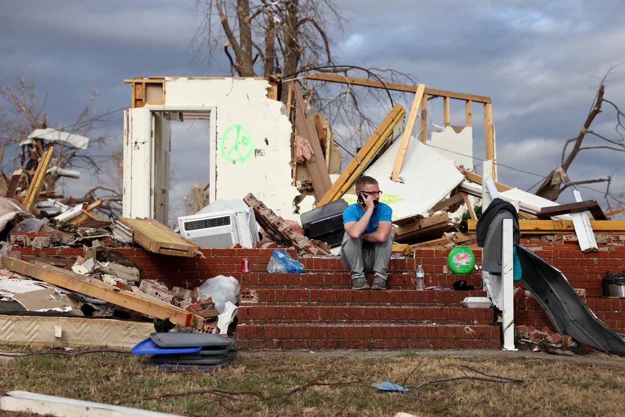 Devastating photos of tornado damage