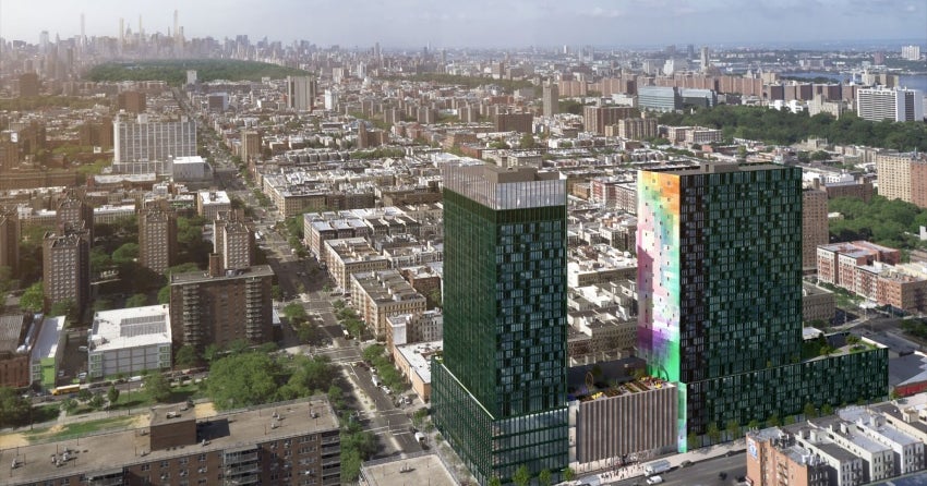 Uncertain future looms for blighted Harlem block - CBS New York