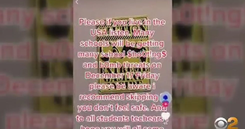 Disturbing Social Media Posts Advise Students All Over Country To Stay ...