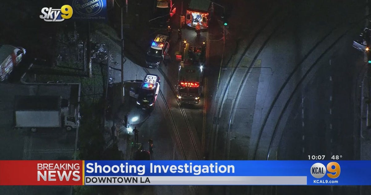 Shooting In Downtown LA Shuts Down Metro Train Service - CBS Los Angeles