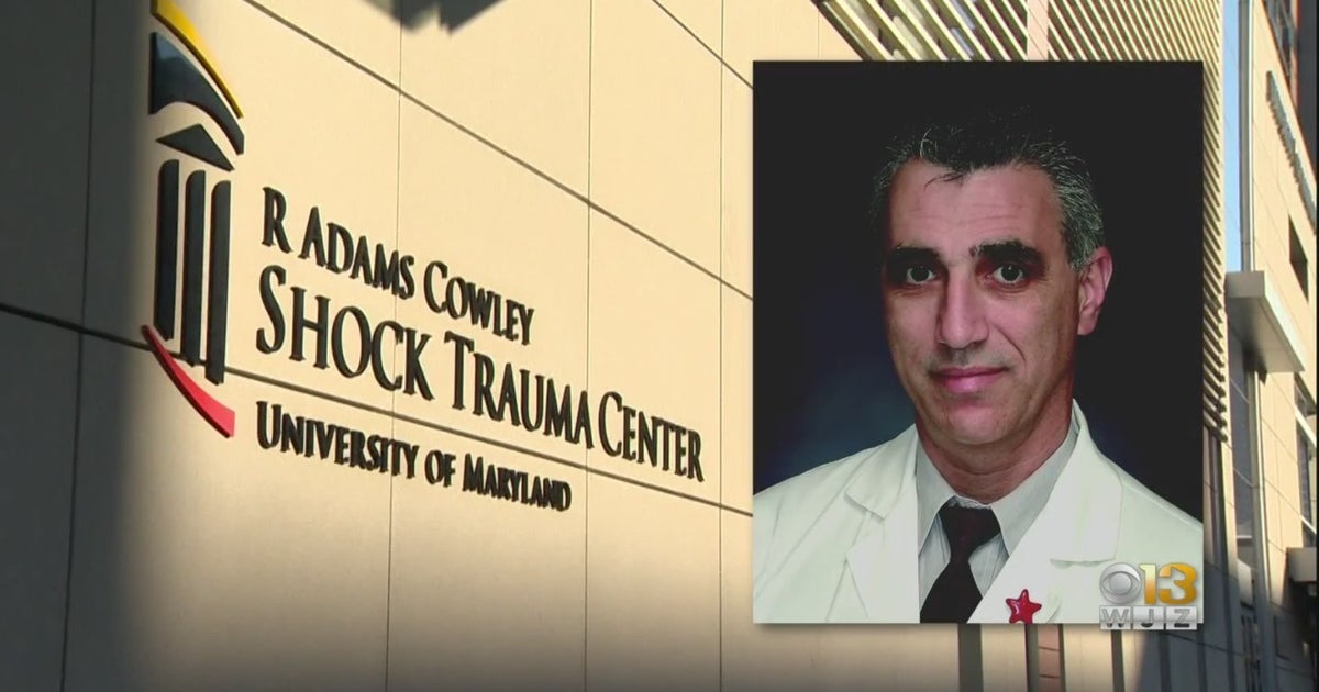 Dr. Thomas Scalea Steps Into 25th Year As Shock Trauma Chief - CBS ...