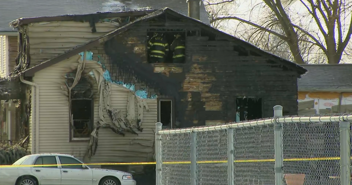 3 Dead, 1 Injured In House Fire In River Grove - CBS Chicago