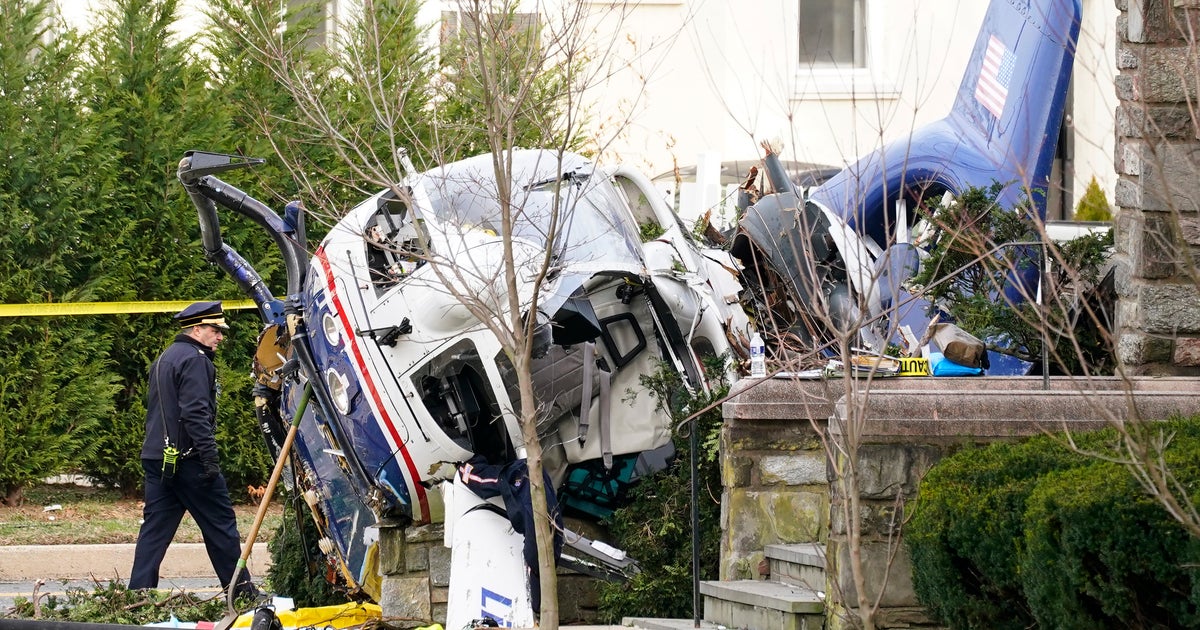 Maryland Medical Helicopter That Crashed In Philadelphia Suburb Rolled ...
