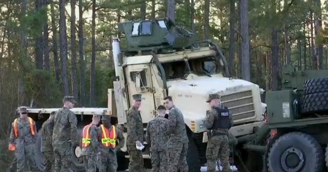 At least two dead in military vehicle crash - CBS News