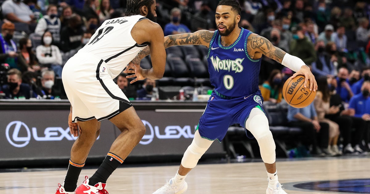 Edwards, Russell Team Up To Lead Wolves Past Nets, 136-125 - CBS Minnesota