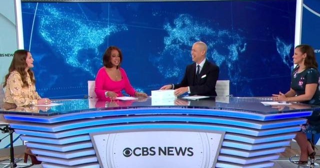 Gayle King and Drew Barrymore join CBS News' renovated Studio 57 - CBS News