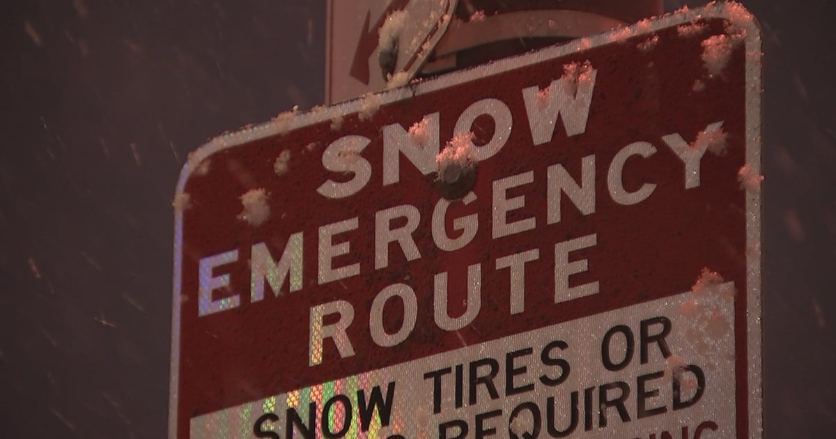 Minneapolis declares snow emergency ahead of expected 2nd wave - CBS ...