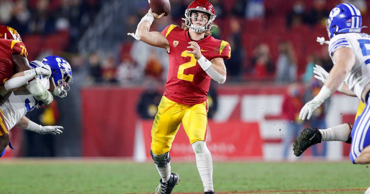 Jaxson Dart, Former USC Quarterback, Transfers To Ole Miss - CBS Los ...
