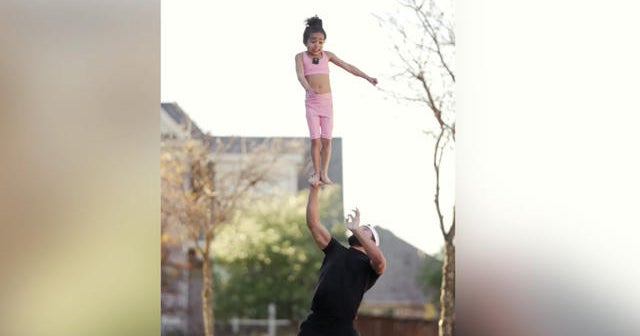 Dad Helps Daughter Overcome Her Fear Cbs News