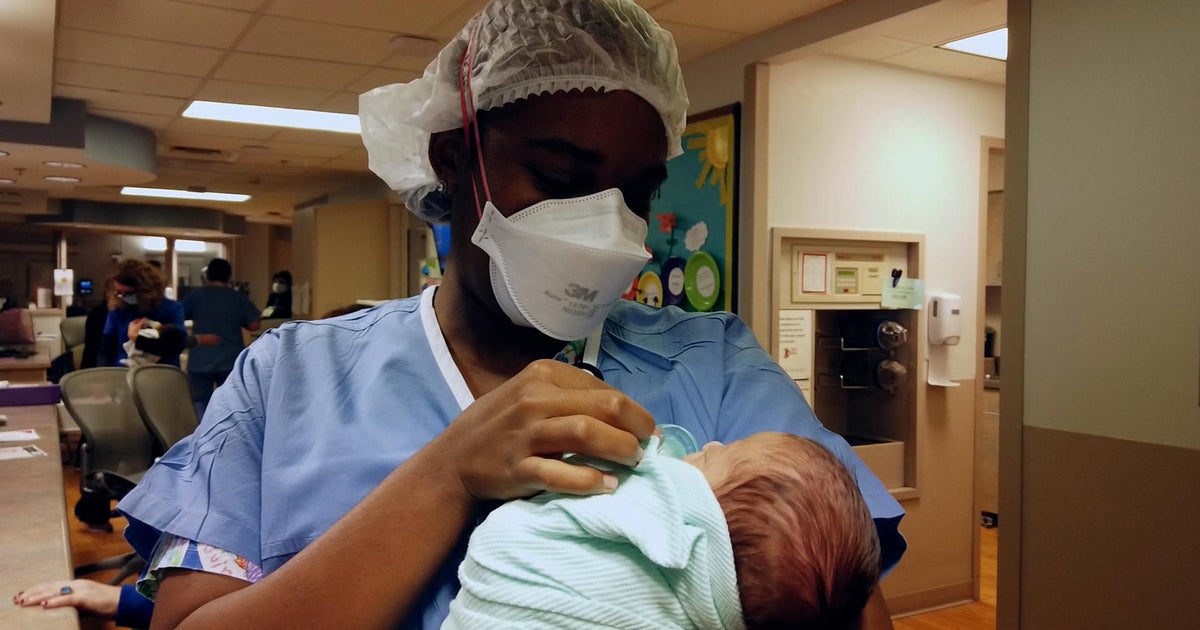 COVID in the maternity ward - 60 Minutes - CBS News