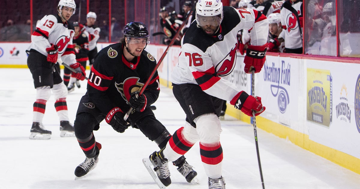 Devils Fall In Ottawa, Losing Streak Grows To 7 - CBS New York