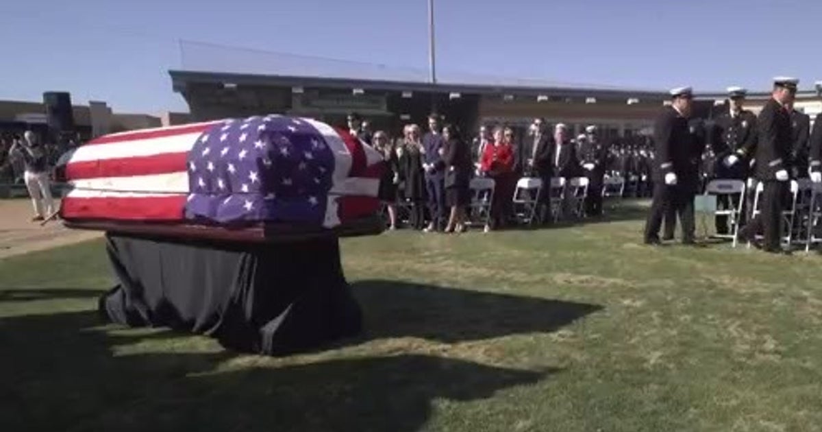 Slain Stockton Firefighter Max Fortuna Remembered At Funeral - CBS ...