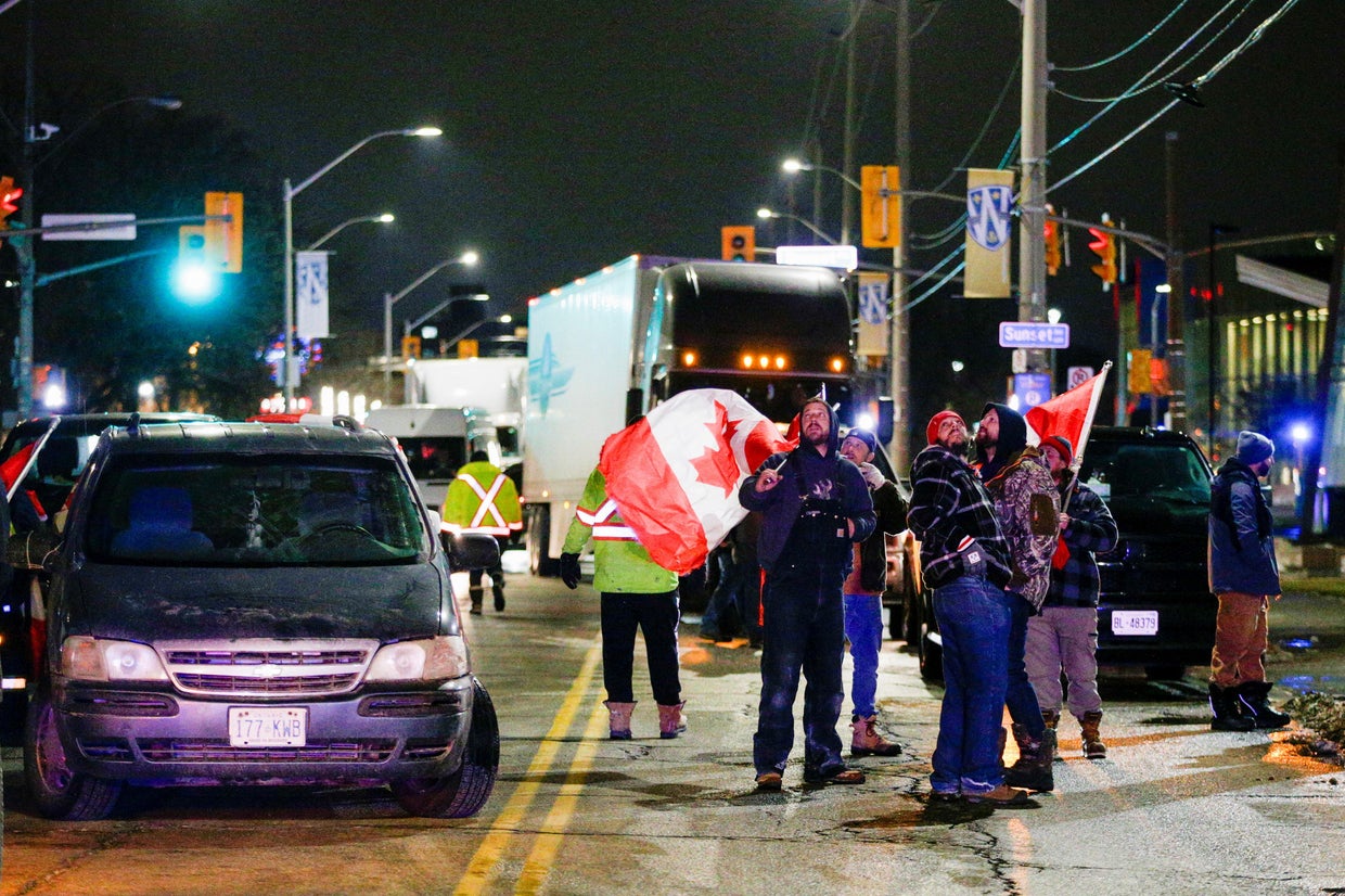 U.S. truckers planning protest convoy, perhaps starting in L.A. for ...