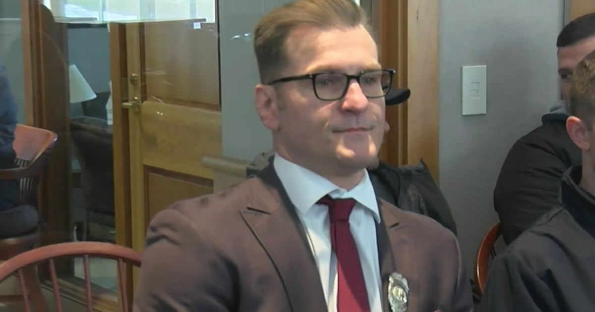 Former UFC Fighter Stipe Miocic Sworn In As Firefighter In Ohio - CBS ...