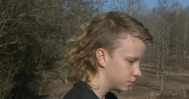An adopted kid uses his mullet to help foster care kids - CBS News