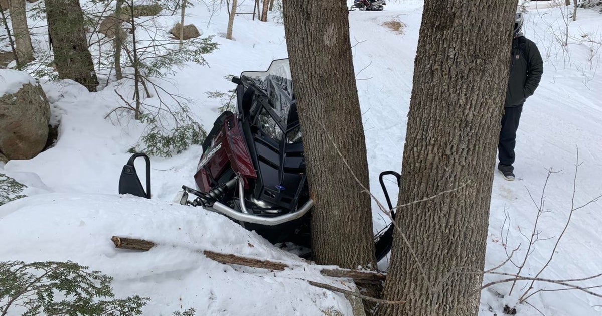 Weston Man Seriously Hurt After Crashing Snowmobile Into Tree On New ...