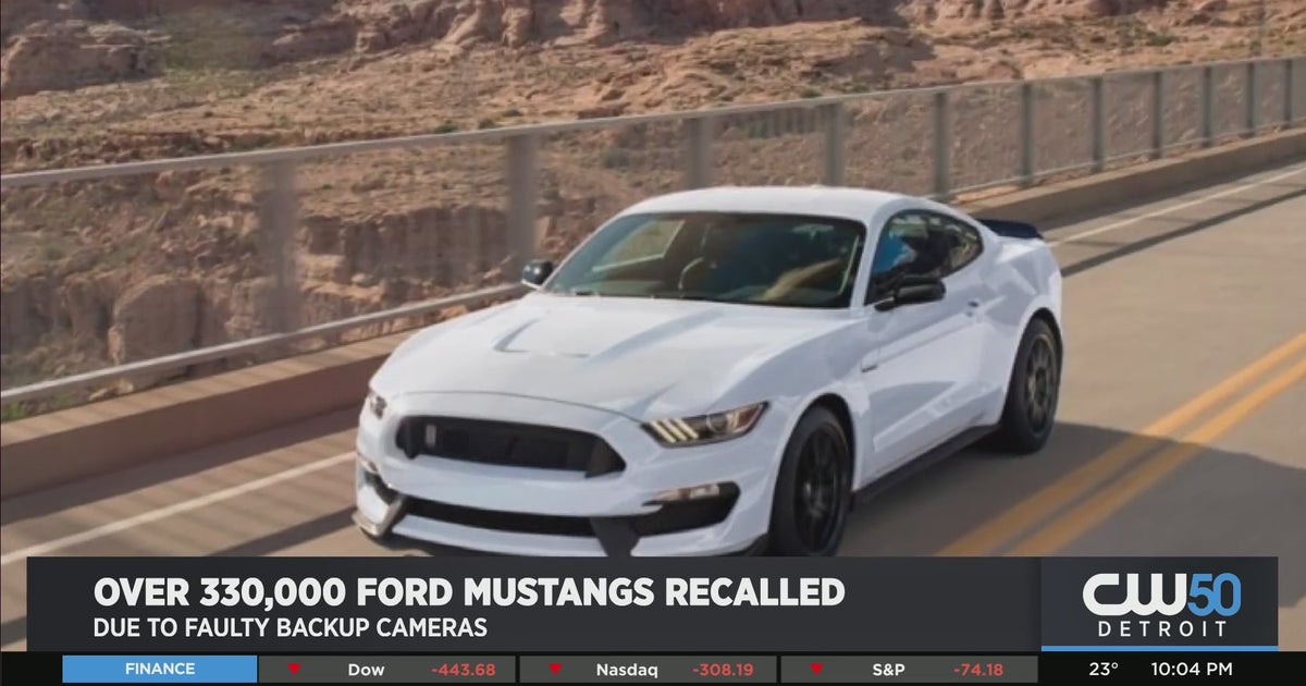 Ford Recalls 330,000 Mustangs To Fix Rear Camera Problem - CBS Detroit