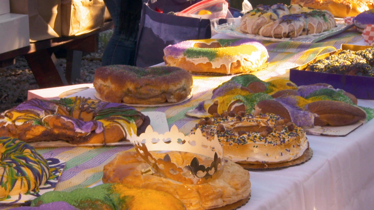 King cakes, a treasured taste of Mardi Gras - CBS News