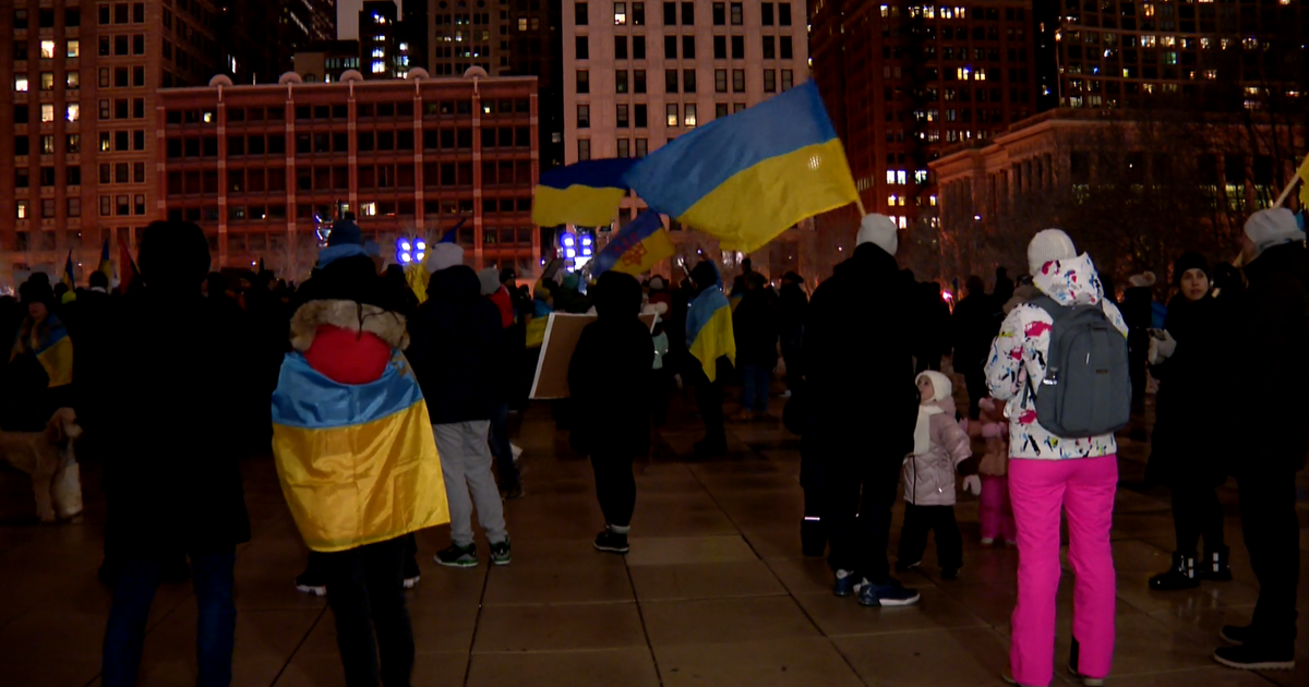 'U.S.A. Supports Ukraine:' Protesters Gather Downtown In Support Of ...