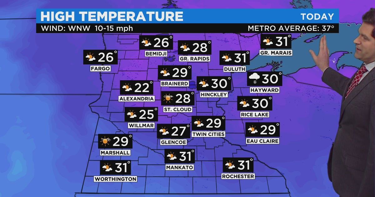 MN WEATHER: Cooler Temps To Start Week; Snow Emergencies In Twin Cities ...