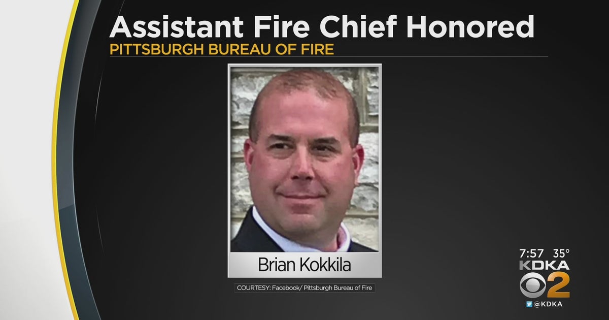 Pittsburgh's Assistant Fire Chief Receives Huge Honor - CBS Pittsburgh